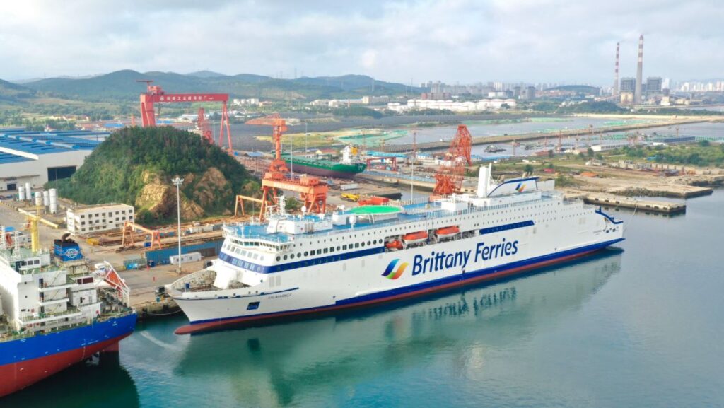 Stena RoRo's E-Flexer Salamanca Delivered To Brittany Ferries - Energy ...