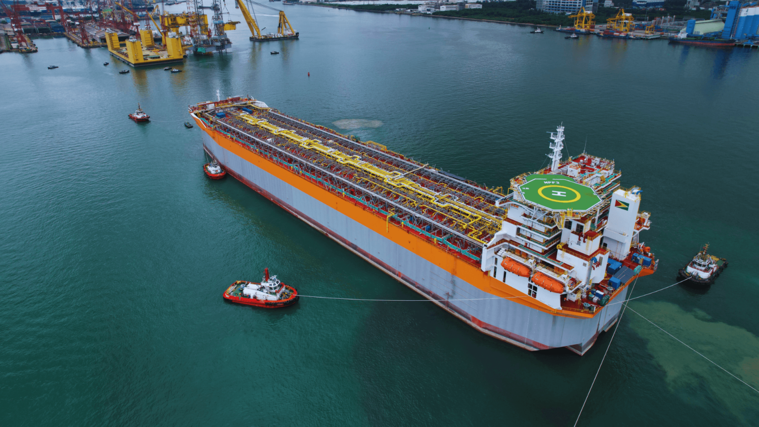 ONE GUYANA FPSO Reaches Drydock [Video] - Energy Analytics Institute (EAI)