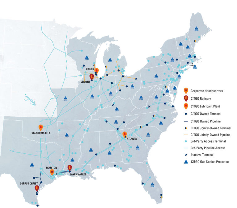 Fact sheet: Citgo Petroleum's US refineries, terminals, and pipelines ...
