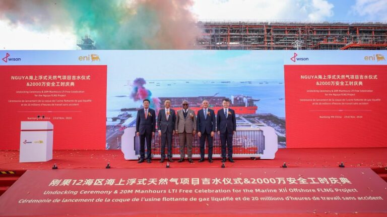 Eni Launches Hull of Nguya FLNG in China - Energy Analytics Institute (EAI)