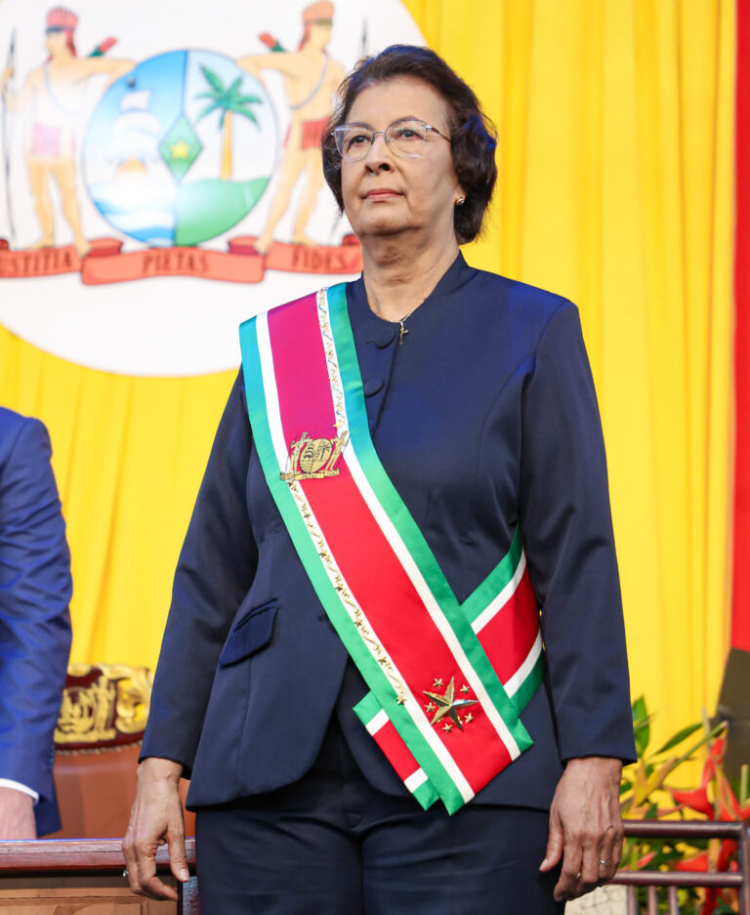 Suriname inaugurates first female president Jennifer Geerlings-Simons ...