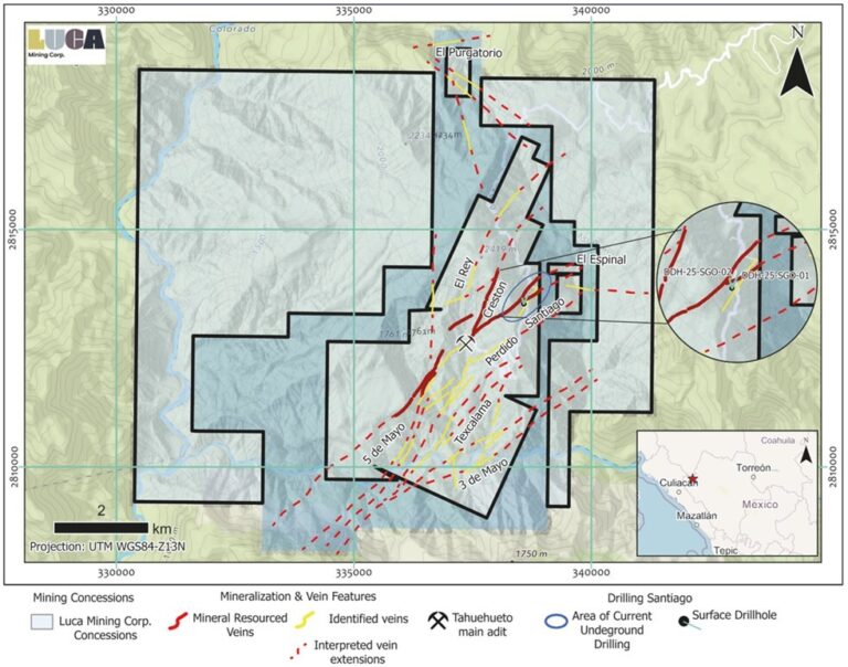 EAI brief: Luca Mining intersects 14m of 7 g/t gold at Tahuehueto mine ...
